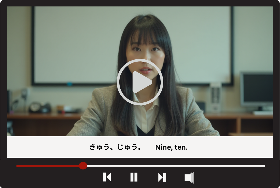 Japanese Numbers in Kanji - Japanese Numbers